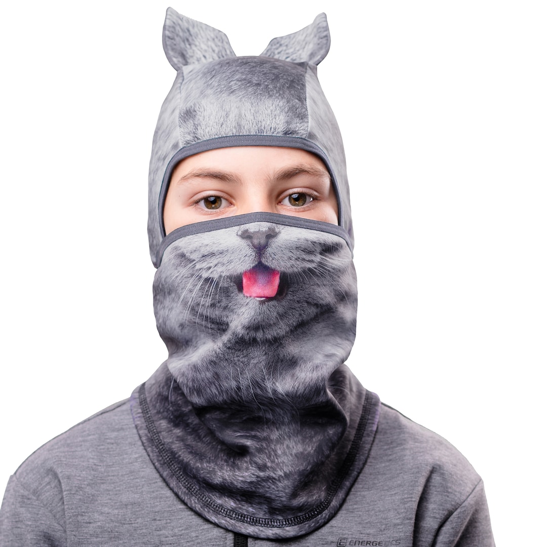 Balaclava Animal 3d Cat Ski Mask for Kids Winter Full Face Breathable ...
