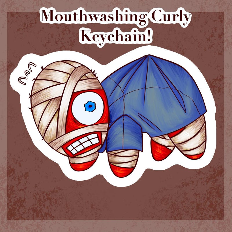 Mouthwashing Anya Plush - Etsy