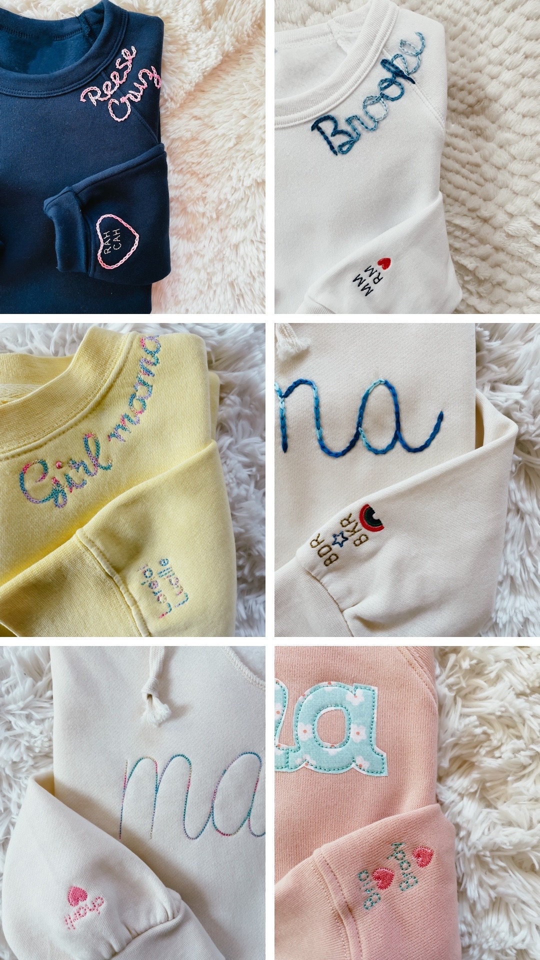 Stick and Stitch Custom Sleeve Embroidery Sticker DIY Embroidered ...