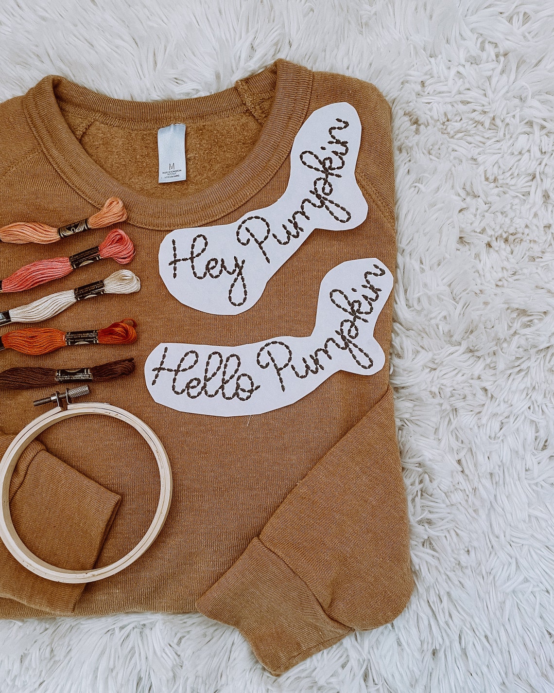 PDF Hello Pumpkin Stick and Stitch Custom Fall Neck Embroidery Sticker ...