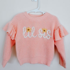 PDF Stick and Stitch DIY Big Bro Embroidered Sweater Lil Sis Stick and Stitch Name Hand ...