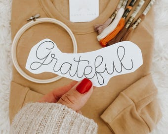 PDF Hello Pumpkin Stick and Stitch Custom Fall Neck Embroidery Sticker ...