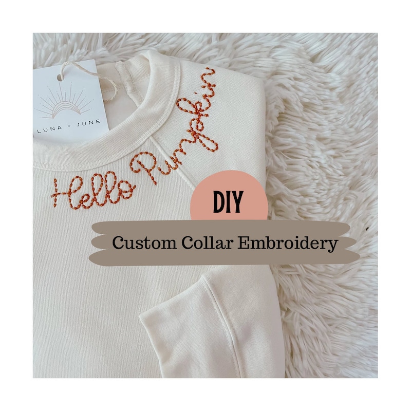 Collar Embroidery - Etsy