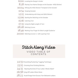 DIY Name Sweater Kit Embroidered Name Sweater Tutorial Stick and Stitch ...