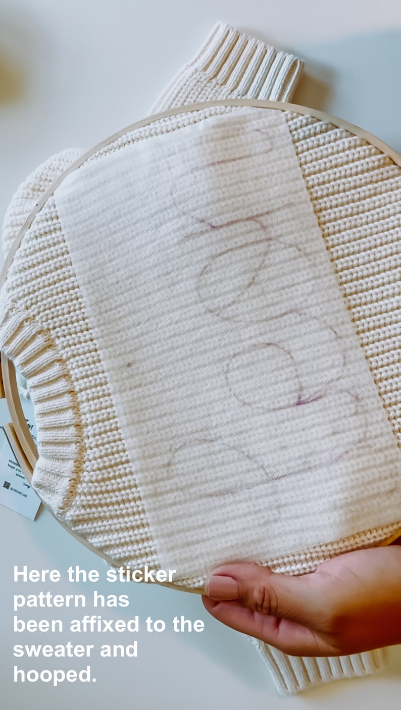 Stick and Stitch DIY Name Sweater Embroidered Name Sweater Stick and ...