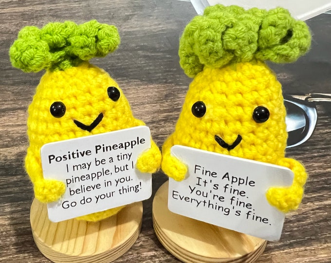 Fine-apple the Pineapple - Novelty Gift, Motivational, Affirmation ...