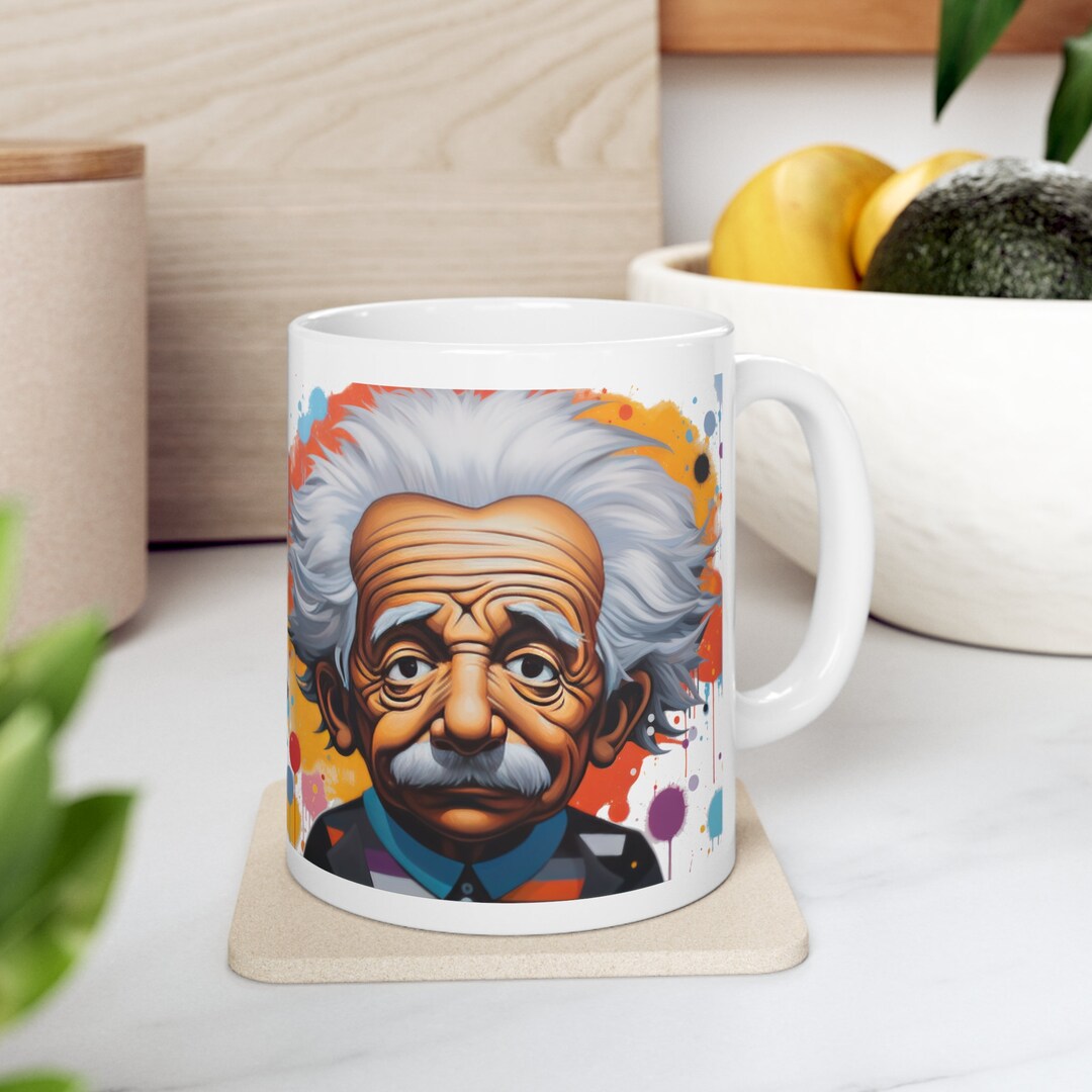 Albert Einstein Coffee Mug Albert Einstein Cup Ceramic Albert Einstein ... Albert Einstein Coffee Mug Albert Einstein Cup Ceramic Albert Einstein ...