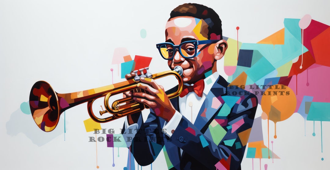 Jazz Art Canvas Gallery Wraps, Canvas Wall Art - Etsy