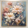 Extra Large Colorful Flower Oil Painting on Canvas, Canvas Wall Art ...