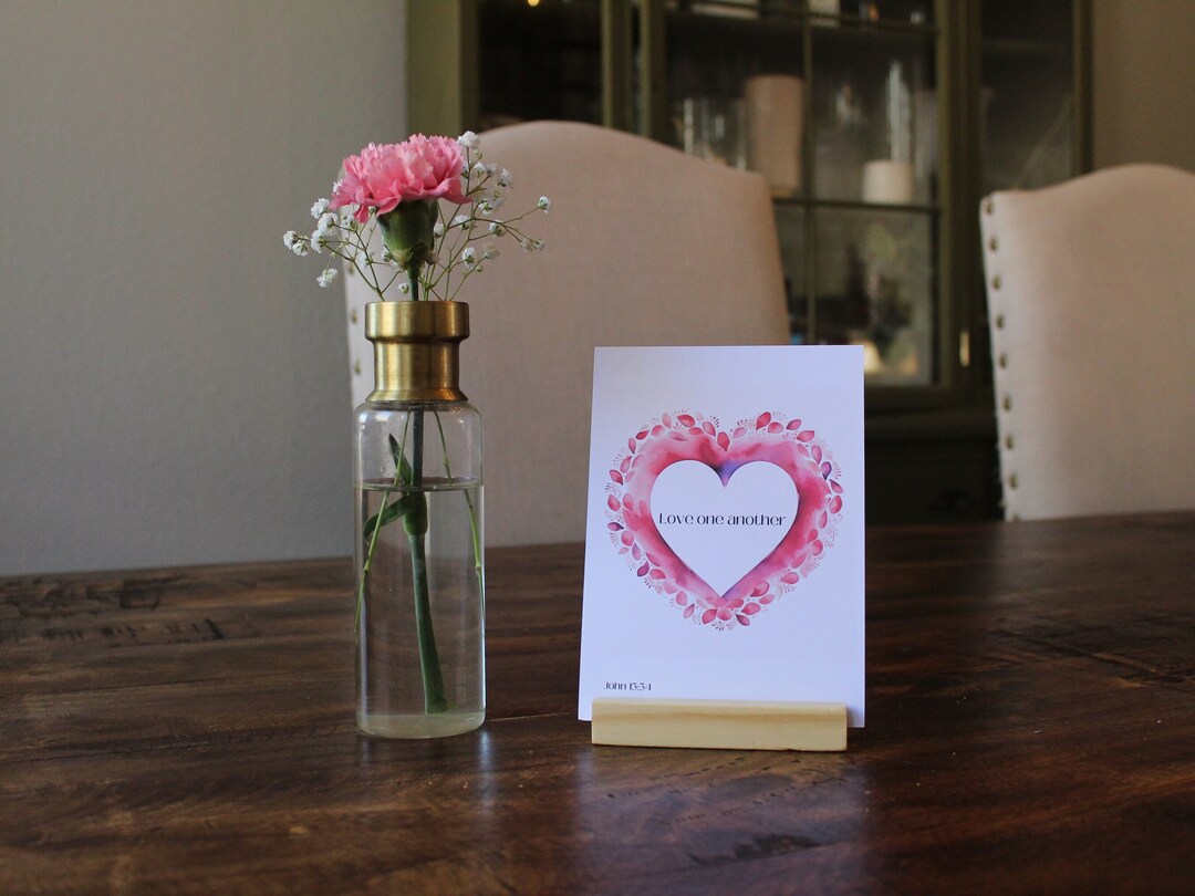 God is Love Scripture Cards I Valentine's Scripture Cards I Memorizing ...