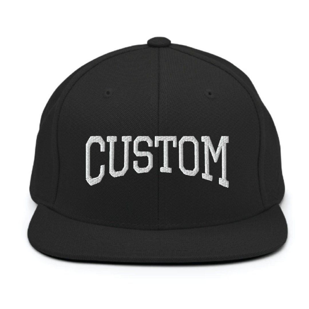 Personalized Arched Letters Embroidered Cap Gift - Etsy