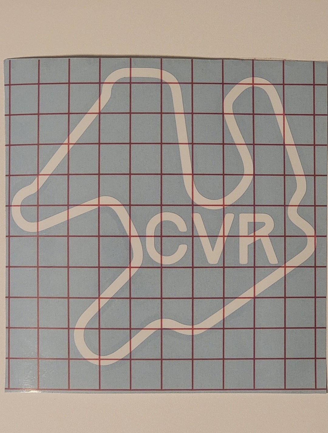 Chuckwalla Valley Raceway Collectible Track Outline Decal - Etsy