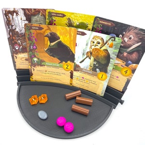 Curved Modular Card Holder 2 Variants Available Fits Sleeved and Non ...