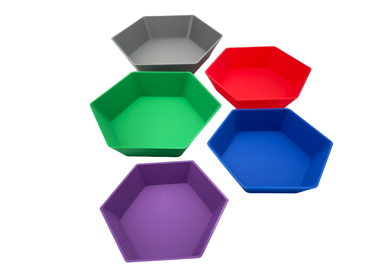 Hexagonal Token Trays Board Game Token Trays Gaming Token Trays ...