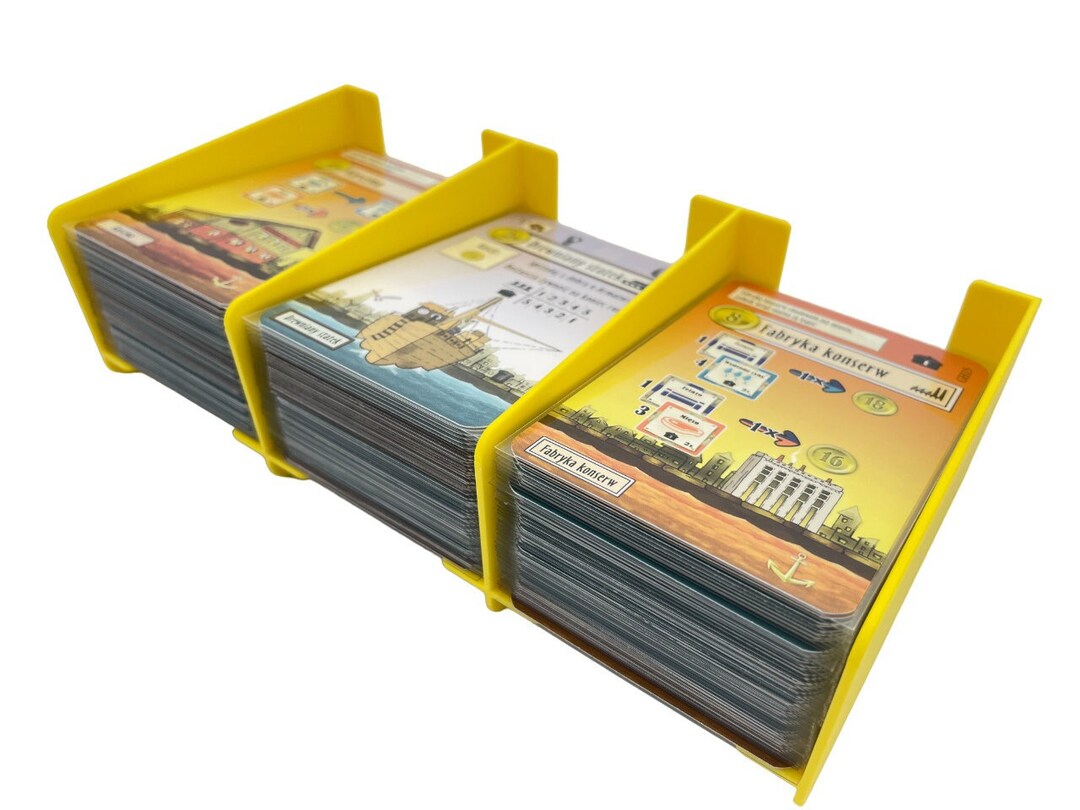 Triple Standard American Card Deck Holder (57,5x89 Mm) | Card Stack ...