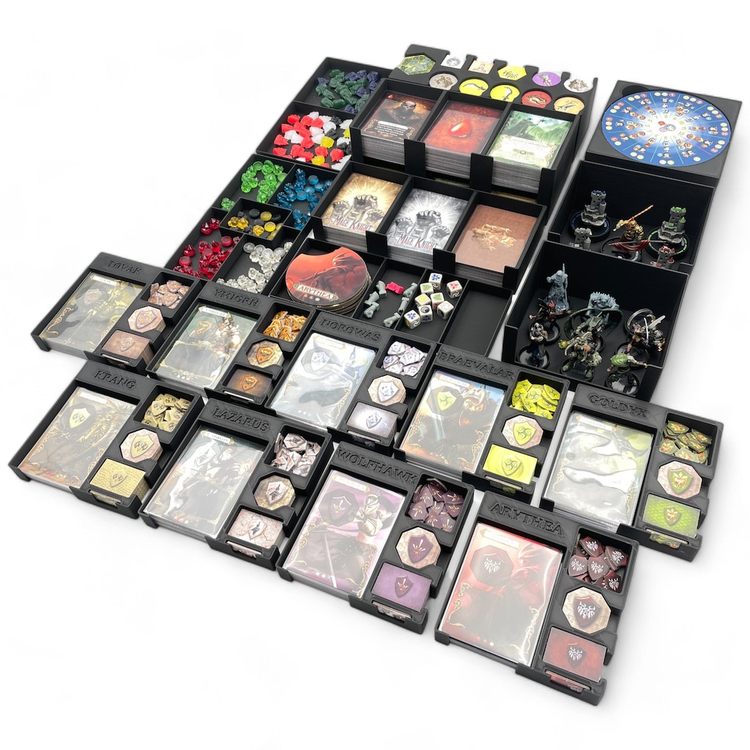 Mage Knight Ultimate Edition Insert | Mage Knight Fan Expansions Insert ...