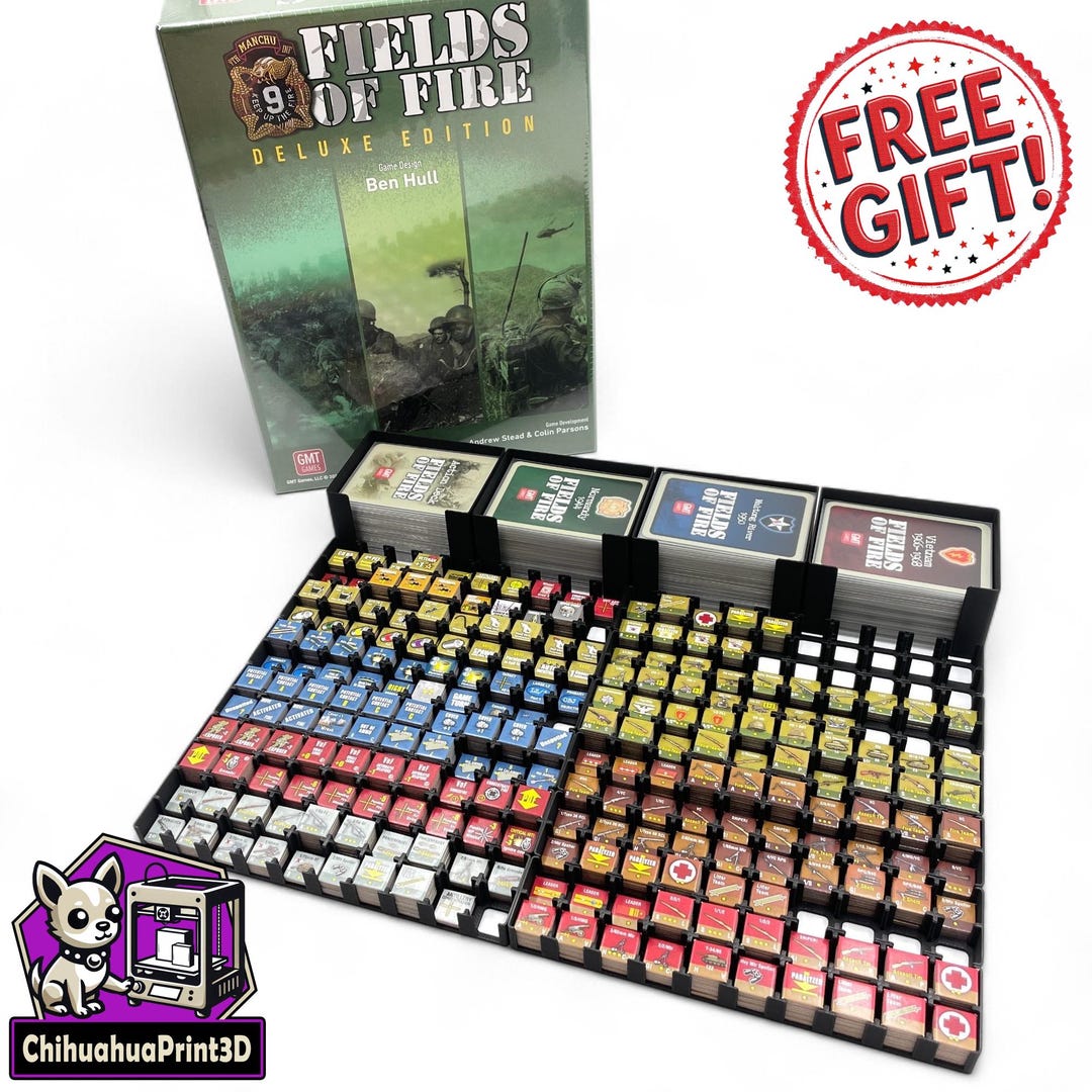 Fields of Fire Deluxe Edition Insert V2 | Fields of Fire Storage ...