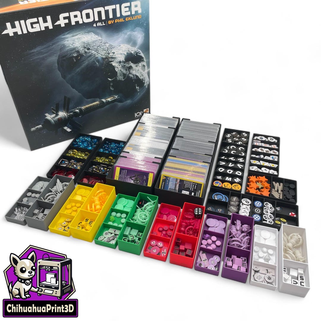 High Frontier 4 All + All Expansions Insert | High Frontier 4 All ...