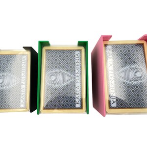 Standard European Card Deck Holder (59x92mm) | Card Stack Holder | Card ...