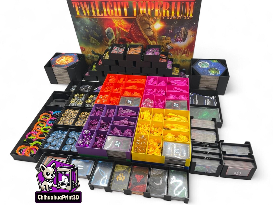 Insert for Twilight Imperium 4th Edition + Prophecy of Kings + Codex 1 ...