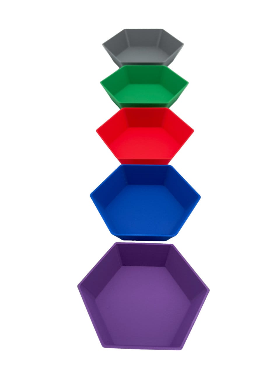 Hexagonal Token Trays Board Game Token Trays Gaming Token Trays ...