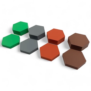 Commands and Colors 3D Terrain Hex | Commands and Colors Terrain ...