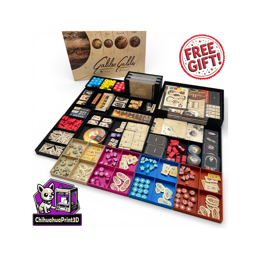 Galileo Galilei + Luna Expansion Insert | Galileo Galilei Storage ...