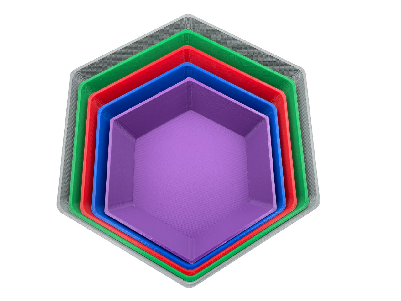 Hexagonal Token Trays Board Game Token Trays Gaming Token Trays Stackable Token Trays Board Game ...