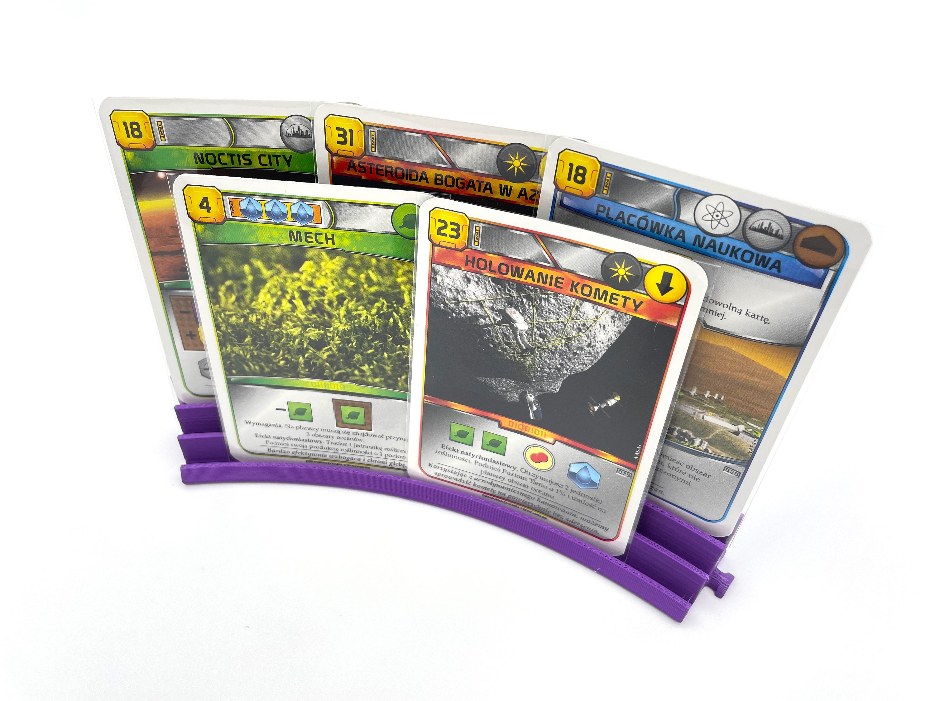 Curved Modular Card Holder 2 Variants Available Fits Sleeved and Non ...