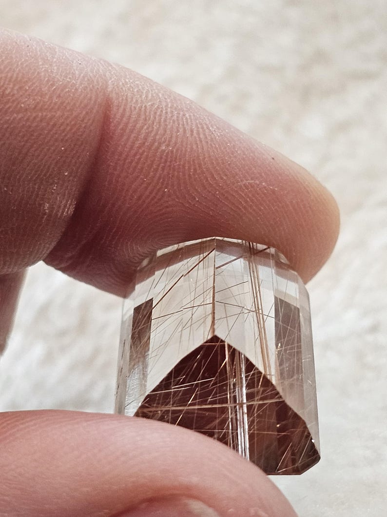36ct Natural Untreated Rutilated Quartz! - Etsy