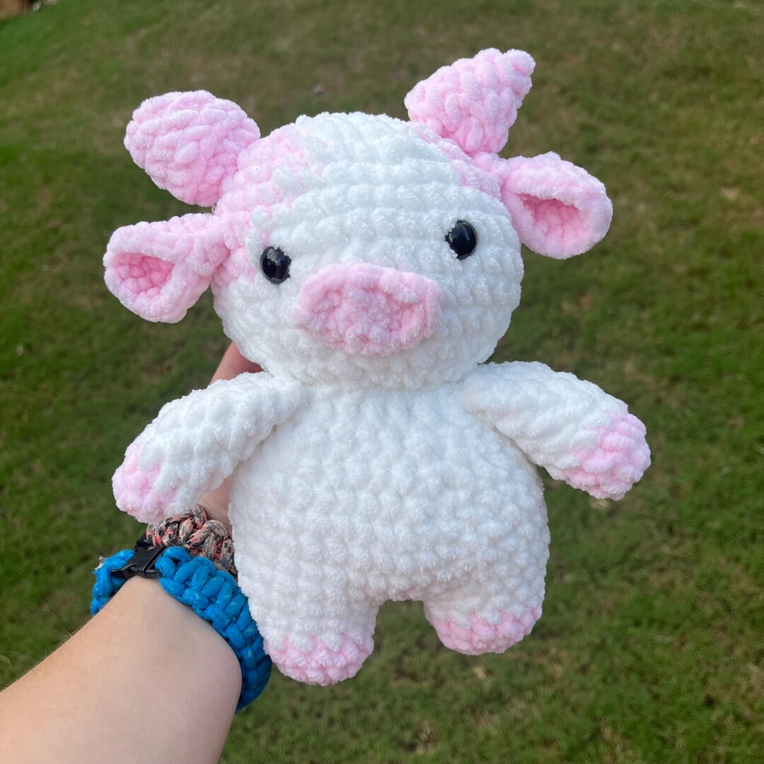Crochet Two-legged Cow - Etsy