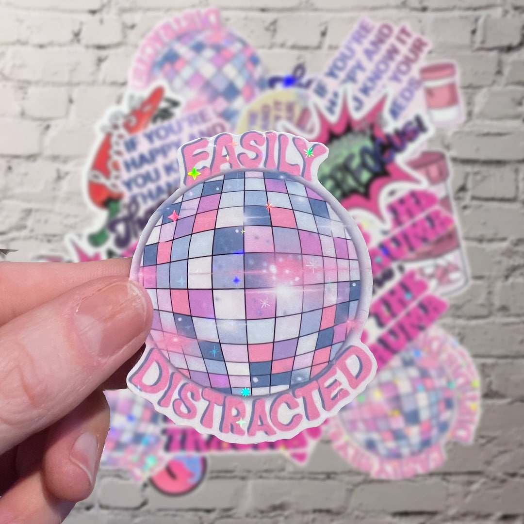 ADHD Stickers | Neuro Spicy Stickers | Hyperfocus | Funny ADHD Stickers ...