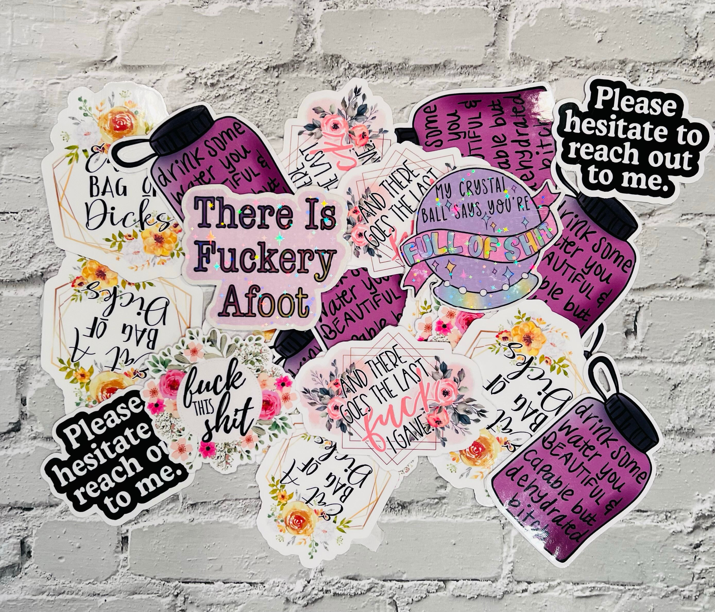 Inappropriate Vinyl Stickers Waterproof Vinyl Stickers Offensive ...