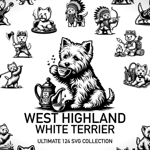 Westies Svg - Etsy