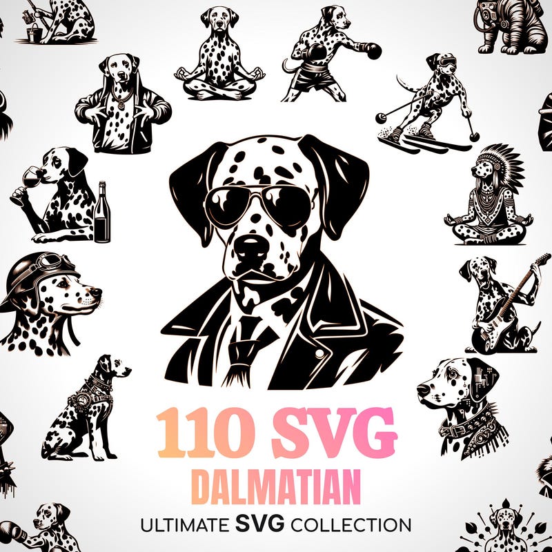 Dalmatian - Etsy