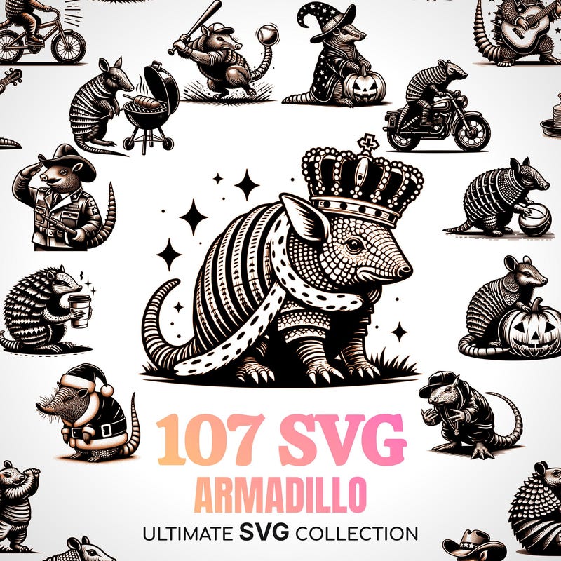 Armadillo - Etsy