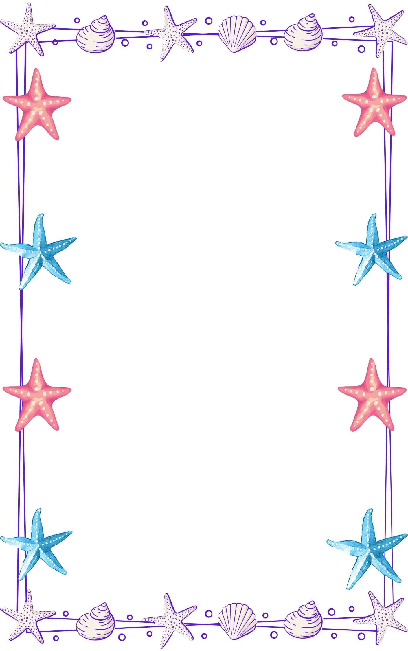 Digital Ocean Life Frames Print Download - Etsy