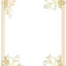 Digital Pretty Unique Flowers Border Frames Prints - Etsy