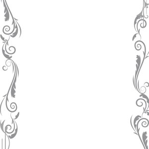 Digital Pretty Clipart Book Frame Border Designs - Etsy
