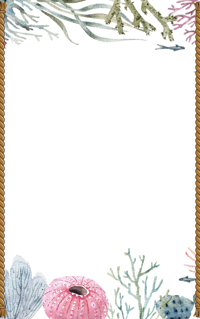Digital Ocean Life Frames Print Download - Etsy