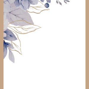 Digital Pretty Clipart Book Frame Border Designs - Etsy