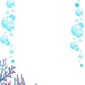 Digital Ocean Life Frames Print Download - Etsy