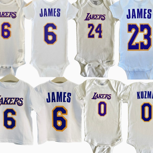 Custom La Lakers Jersey - Etsy