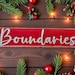 One Word | Custom "word of the Year" Wooden Block | Personalized Home ...