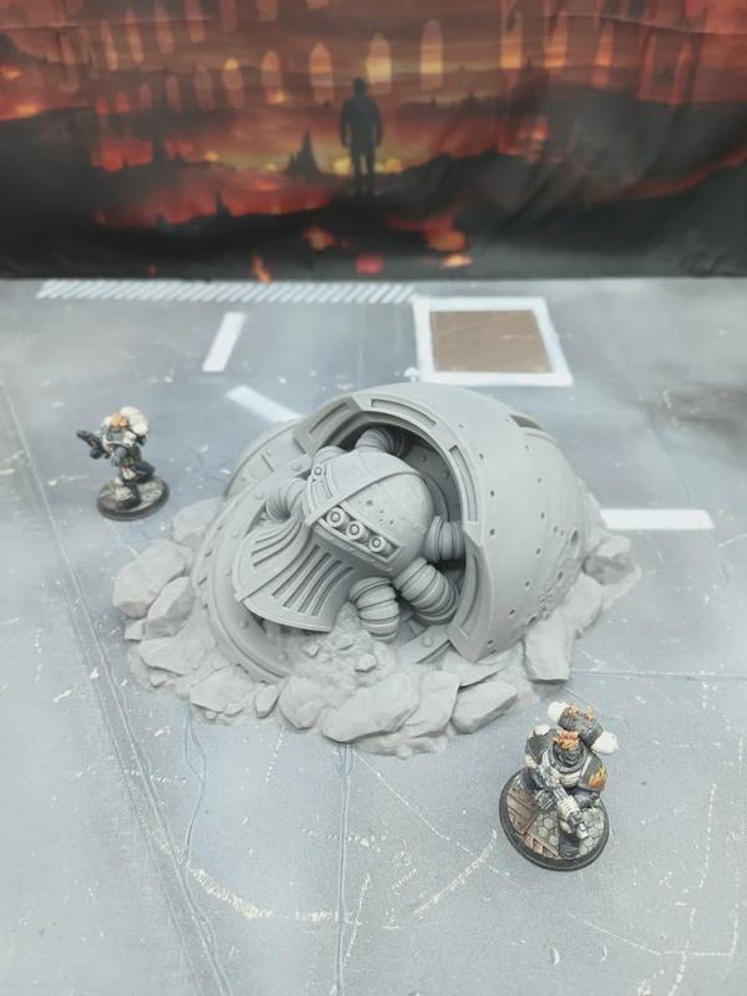 40k Scenery: Destroyed Titan Remains - Etsy
