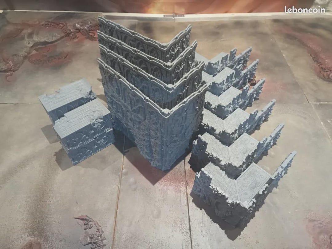 Complete 40k WTC Foldable 4x6x4 Infested (tyranid) Scenery - Etsy