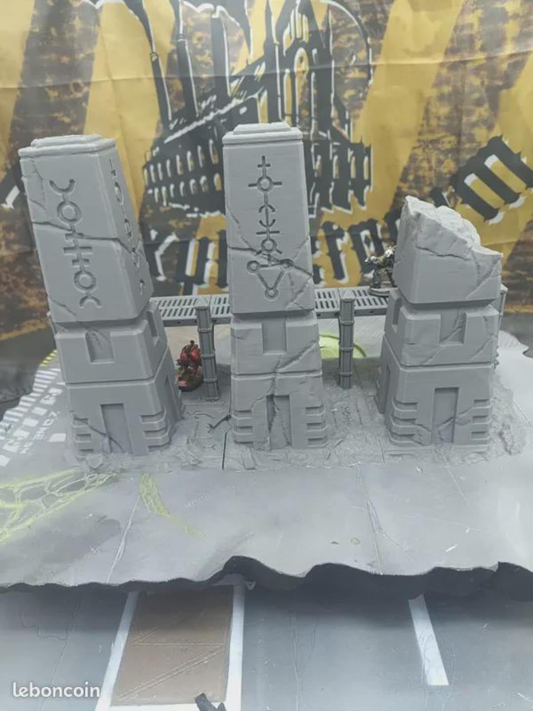 Necron Monolith Dig Site 40k Decor Vharaq Null - Etsy