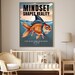 Mindset Shapes Reality - Motivational Wall Art Poster for Home, Office ...
