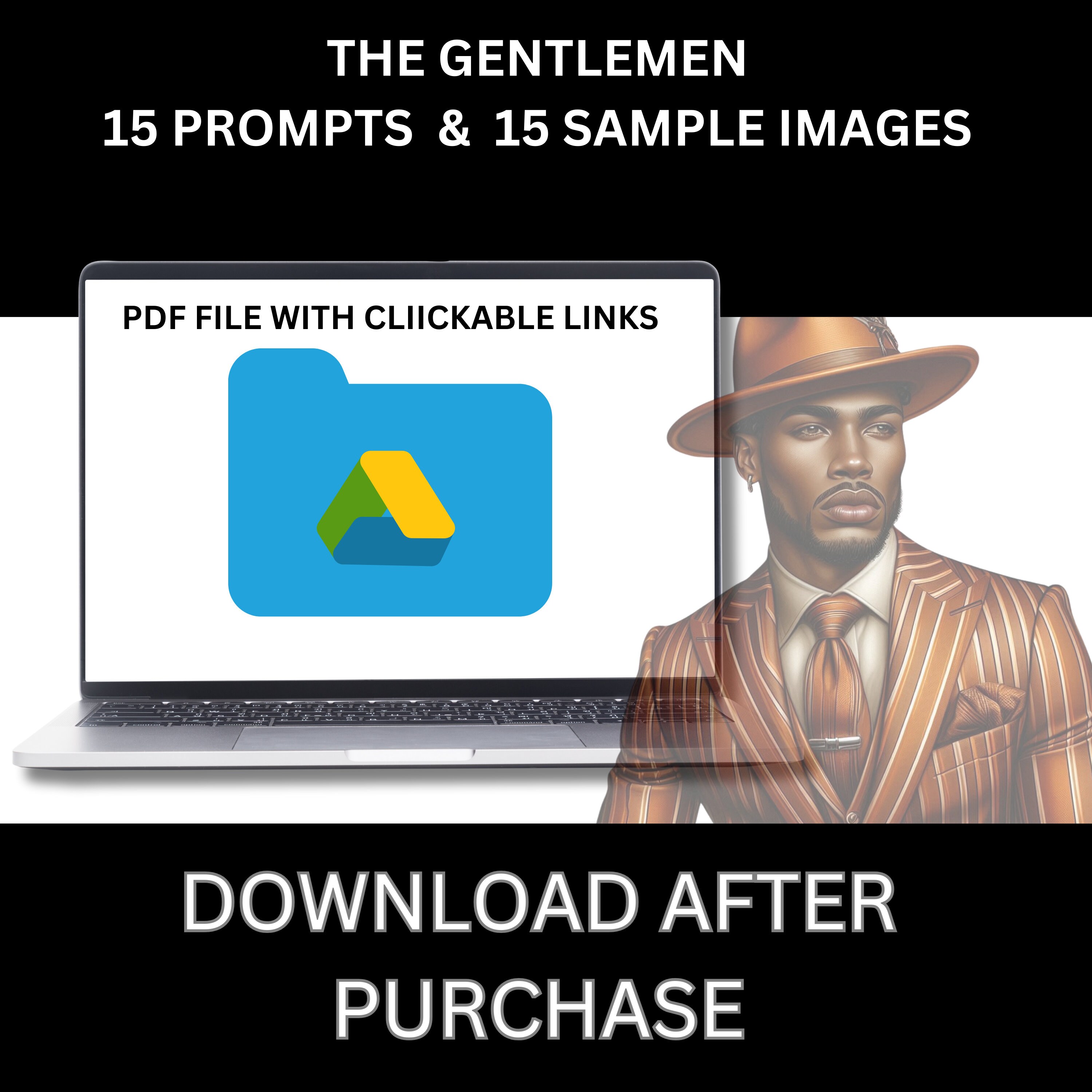 Ai Art Prompt Guide Handsome Black Men GPT Prompts Create Stunning ...