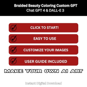 Beauty Coloring Pages Custom GPT-4 Art Maker: Create Images for ...